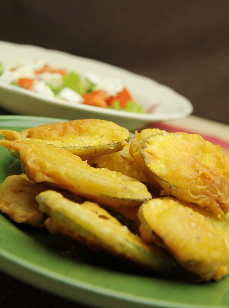 Crispy Courgette Fritters Recipe