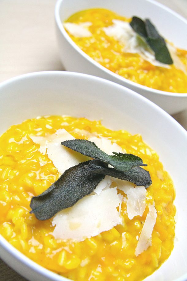 Pumpkin Risotto Recipe - The Artisan Food Trail